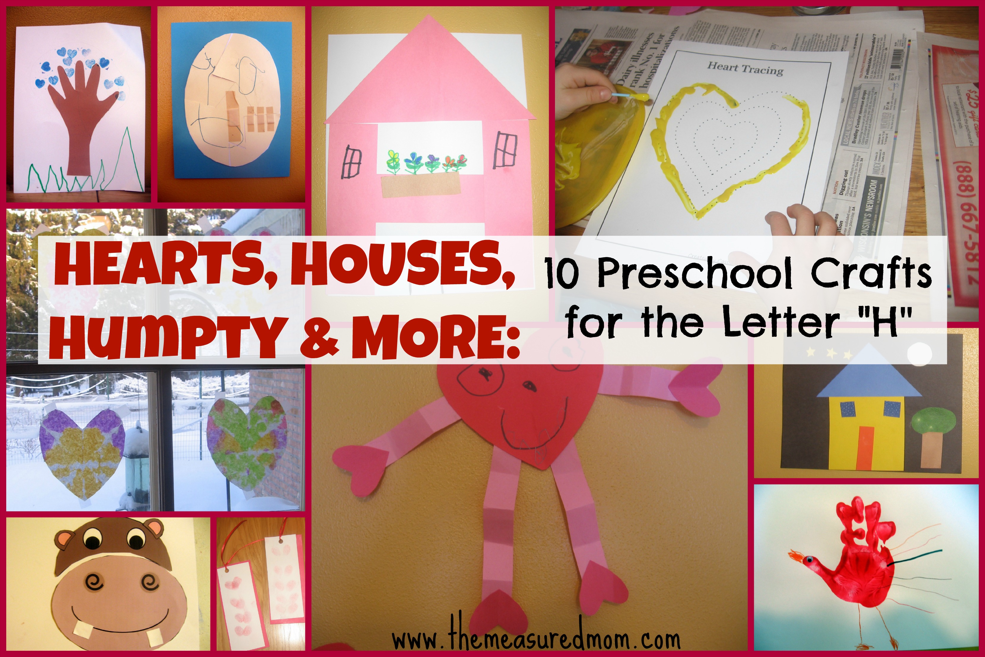 Letter H Crafts - The Measured Mom