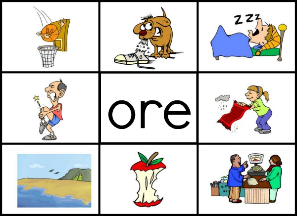 Ore Words Worksheet