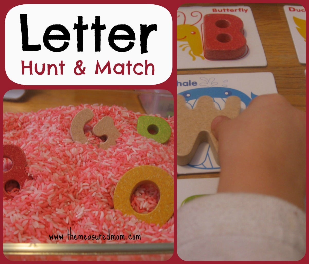 Letter Hunt & Match: A Whole Alphabet Activity for Toddlers ...