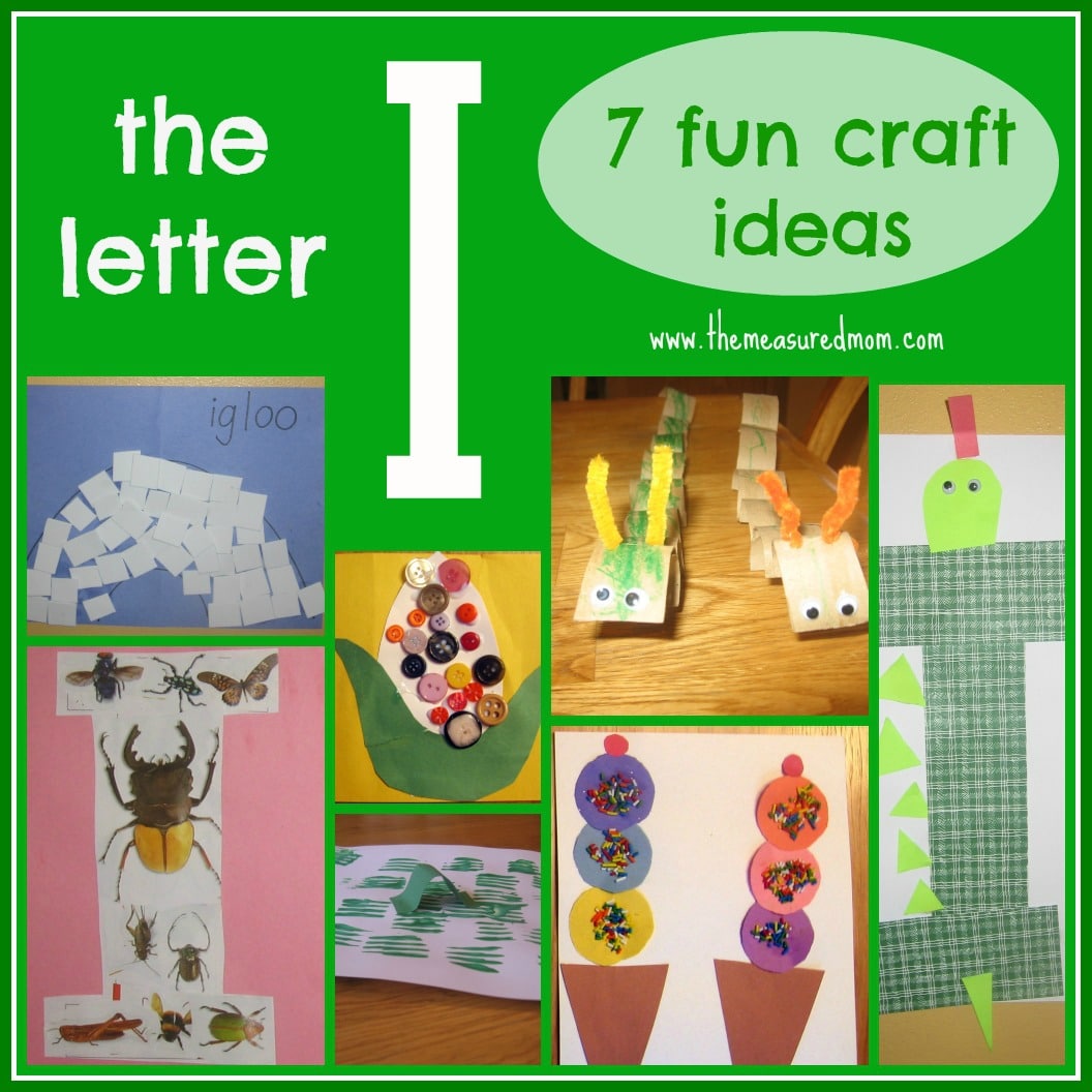 7 Fun Crafts for the Letter I - The Measured Mom