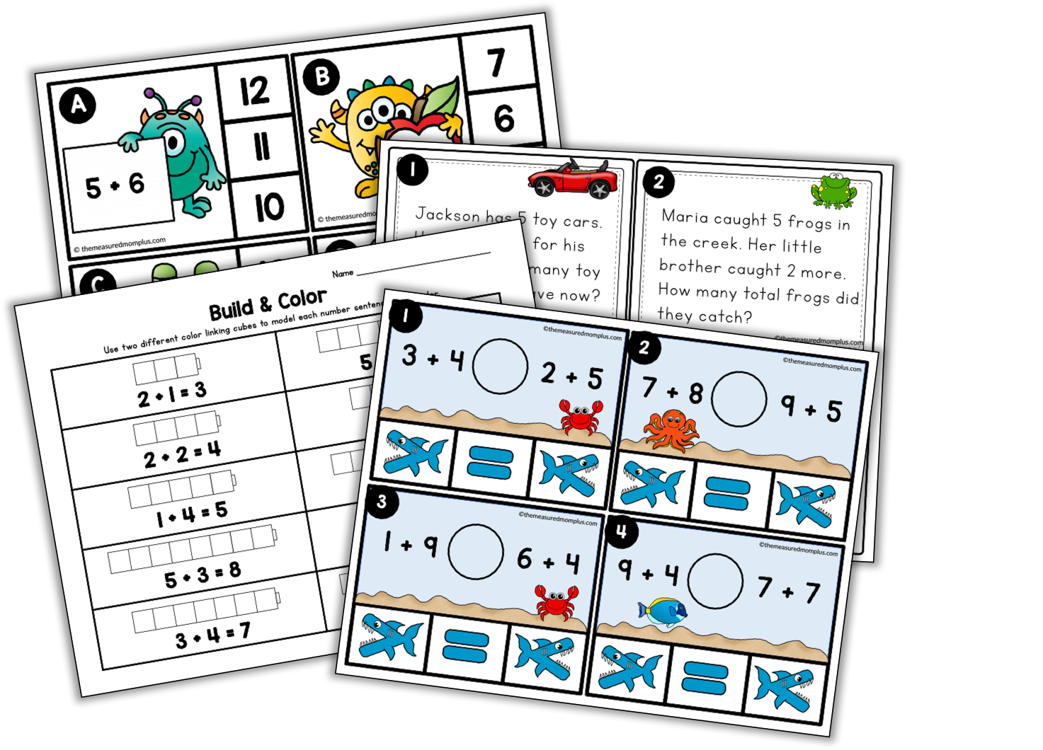 Seasonal roll and cover games - The Measured Mom