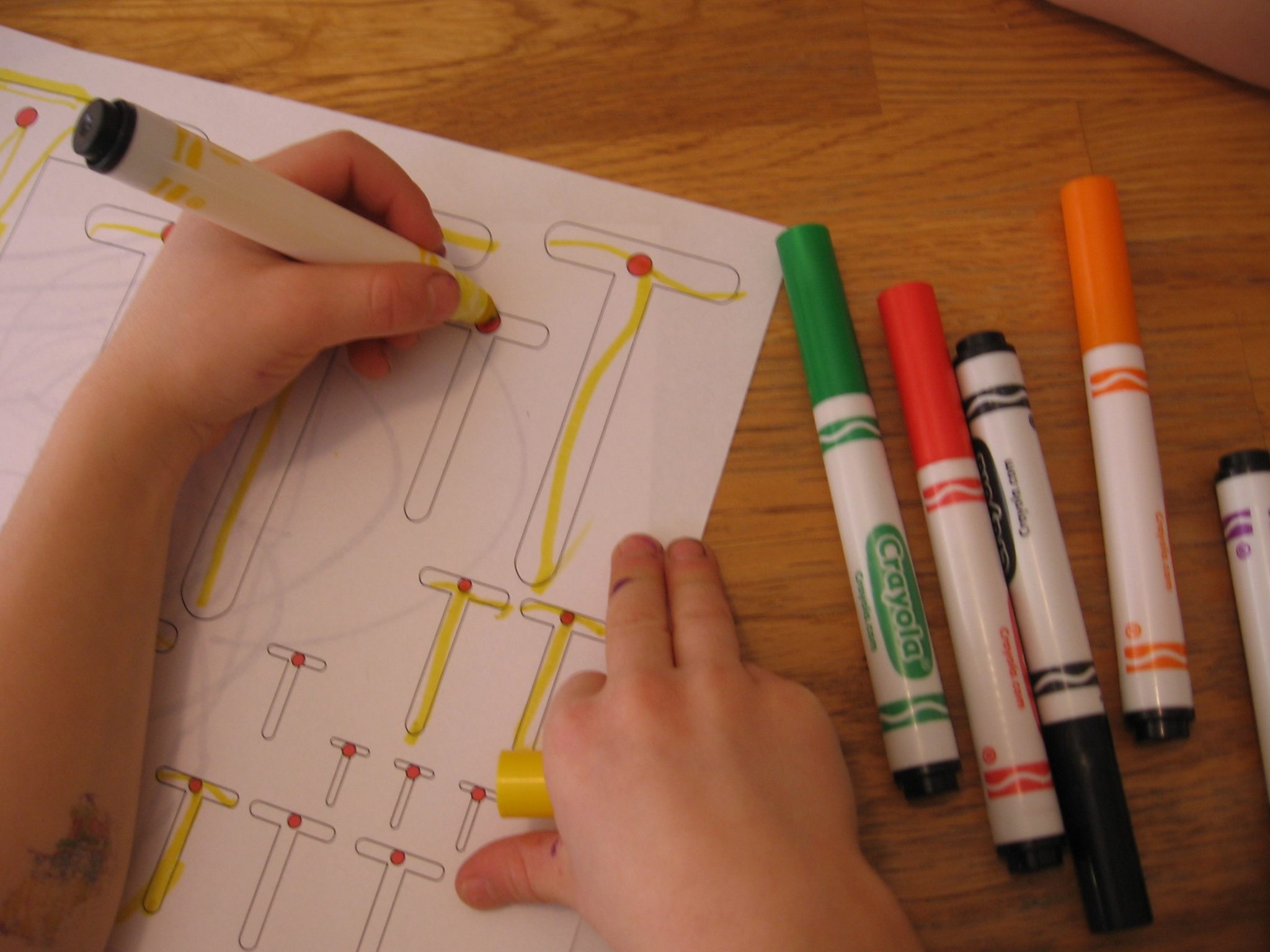 10 ways to write the alphabet: Letter T - The Measured Mom