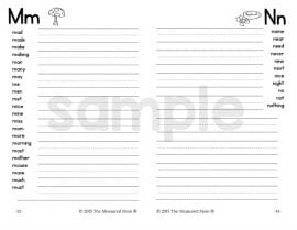 Printable Spelling Dictionary for Kids - The Measured Mom