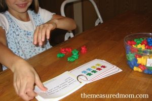 Bear counter problem solving activity - The Measured Mom