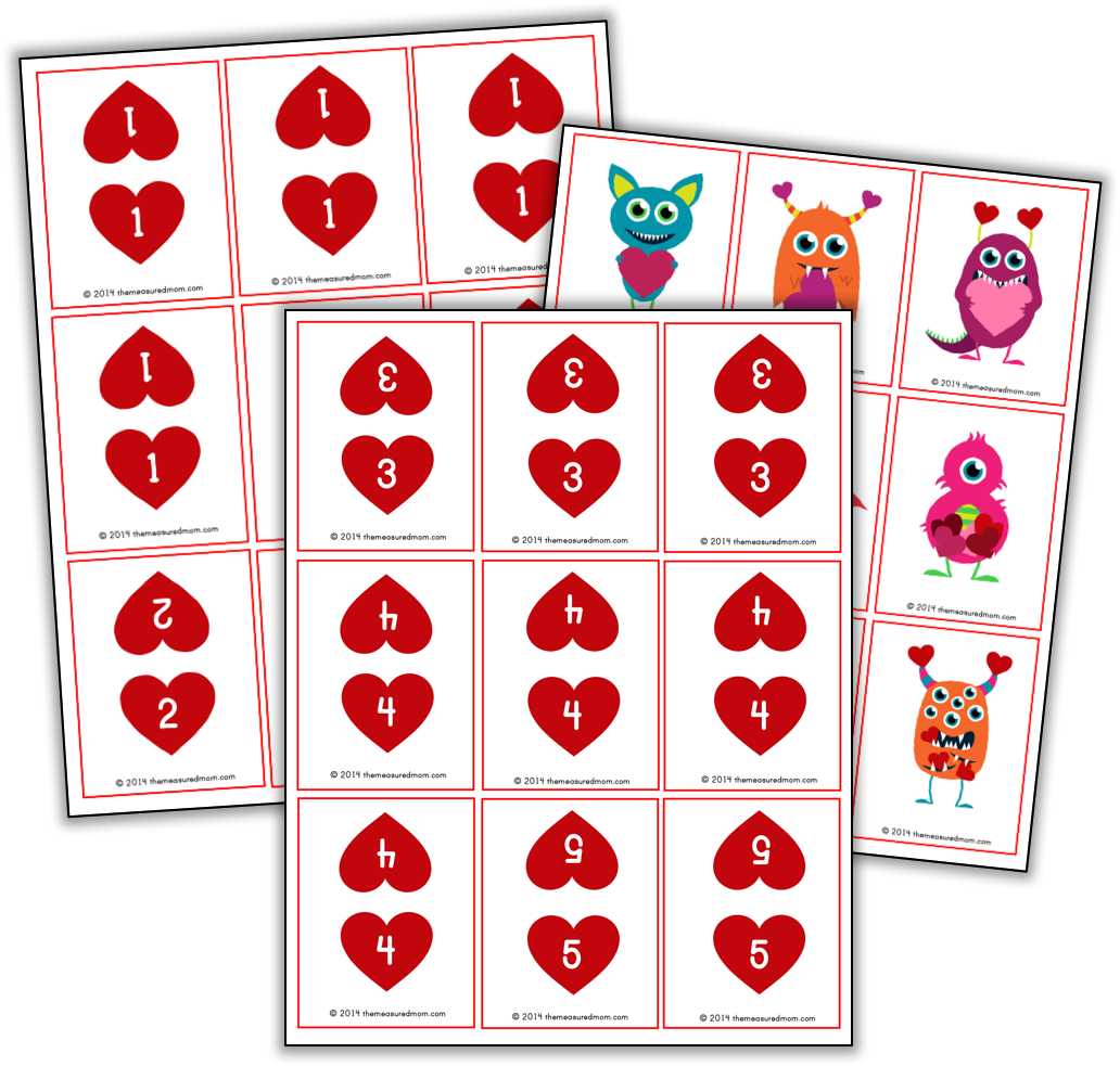 Monster Make 10 Addition Game - The Measured Mom