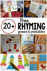 20+ rhyming activities - The Measured Mom