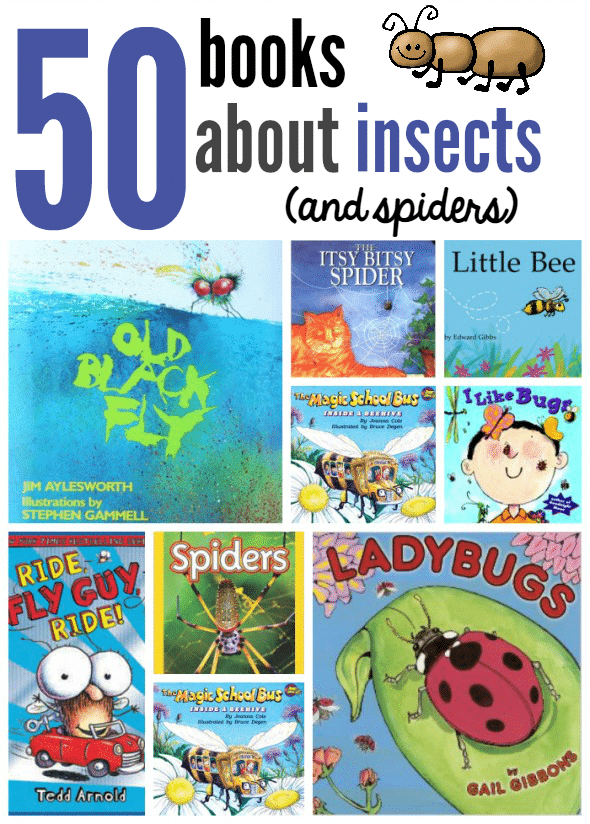 Books about insects and spiders - The Measured Mom