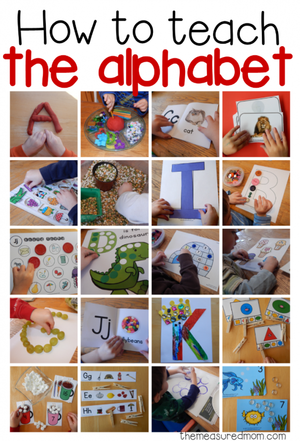 How To Teach The Alphabet To Preschoolers