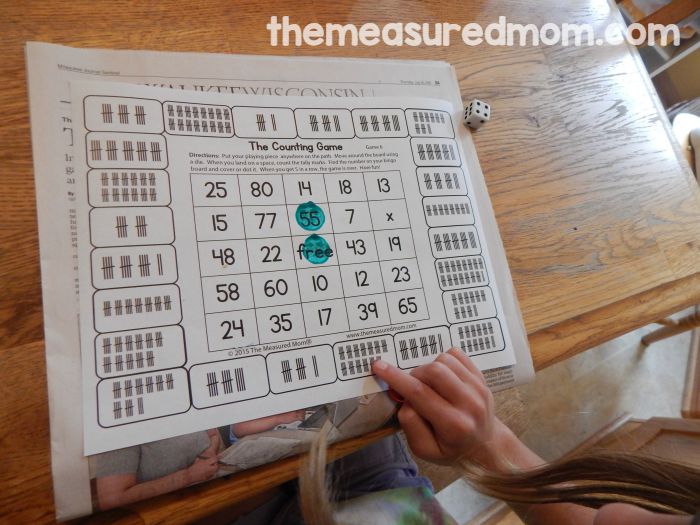 Counting games for K-2 - The Measured Mom