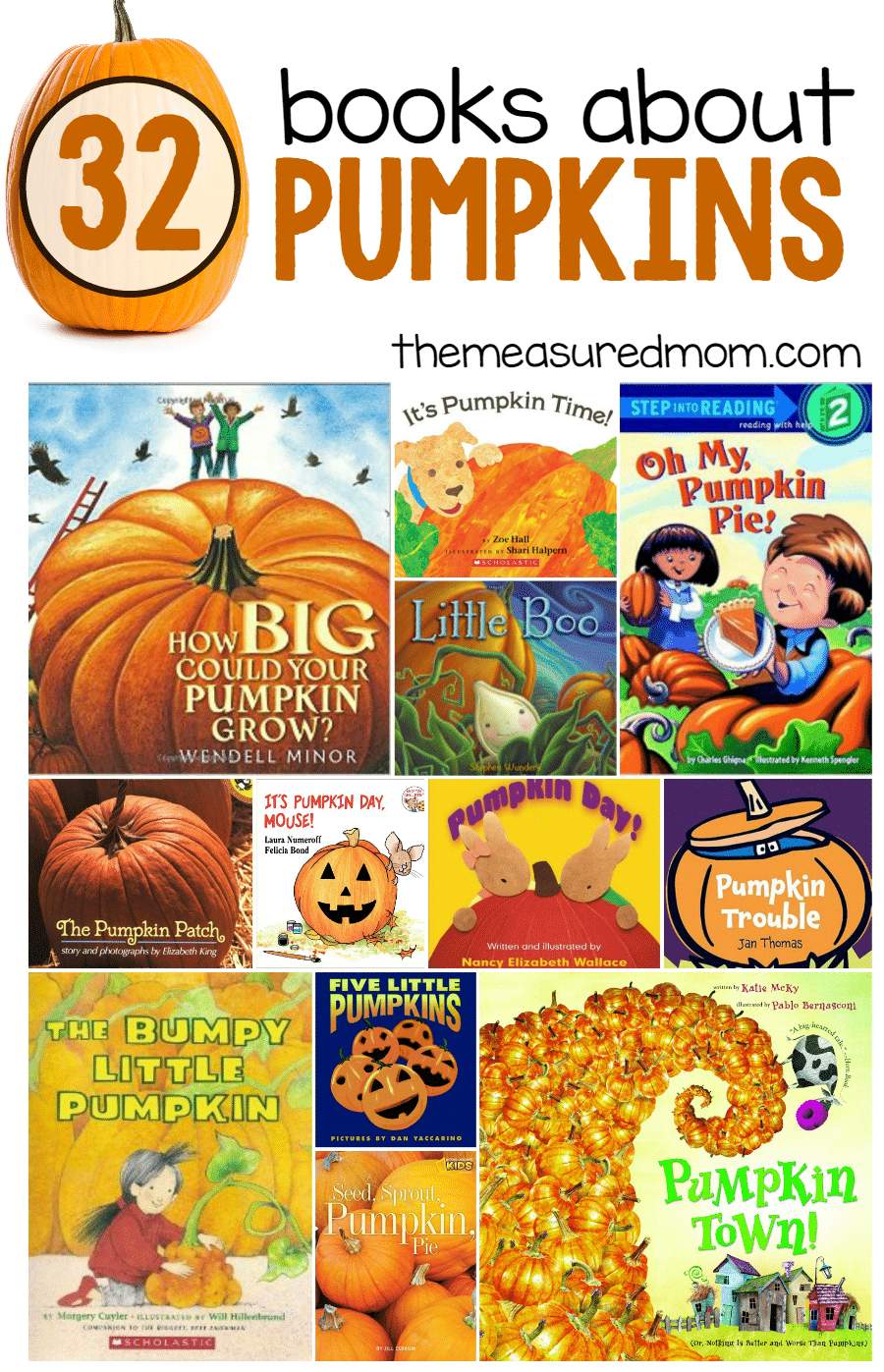 Books about pumpkins - The Measured Mom
