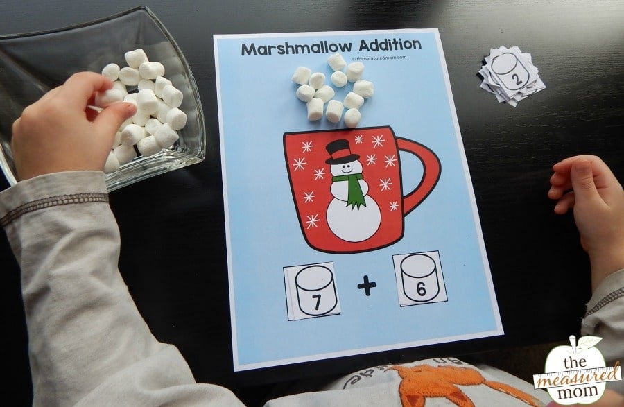 Marshmallow addition - The Measured Mom