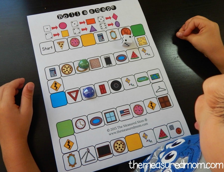 Shape identification games - The Measured Mom