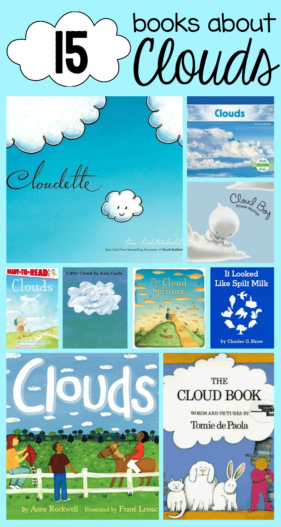 Books about clouds - The Measured Mom