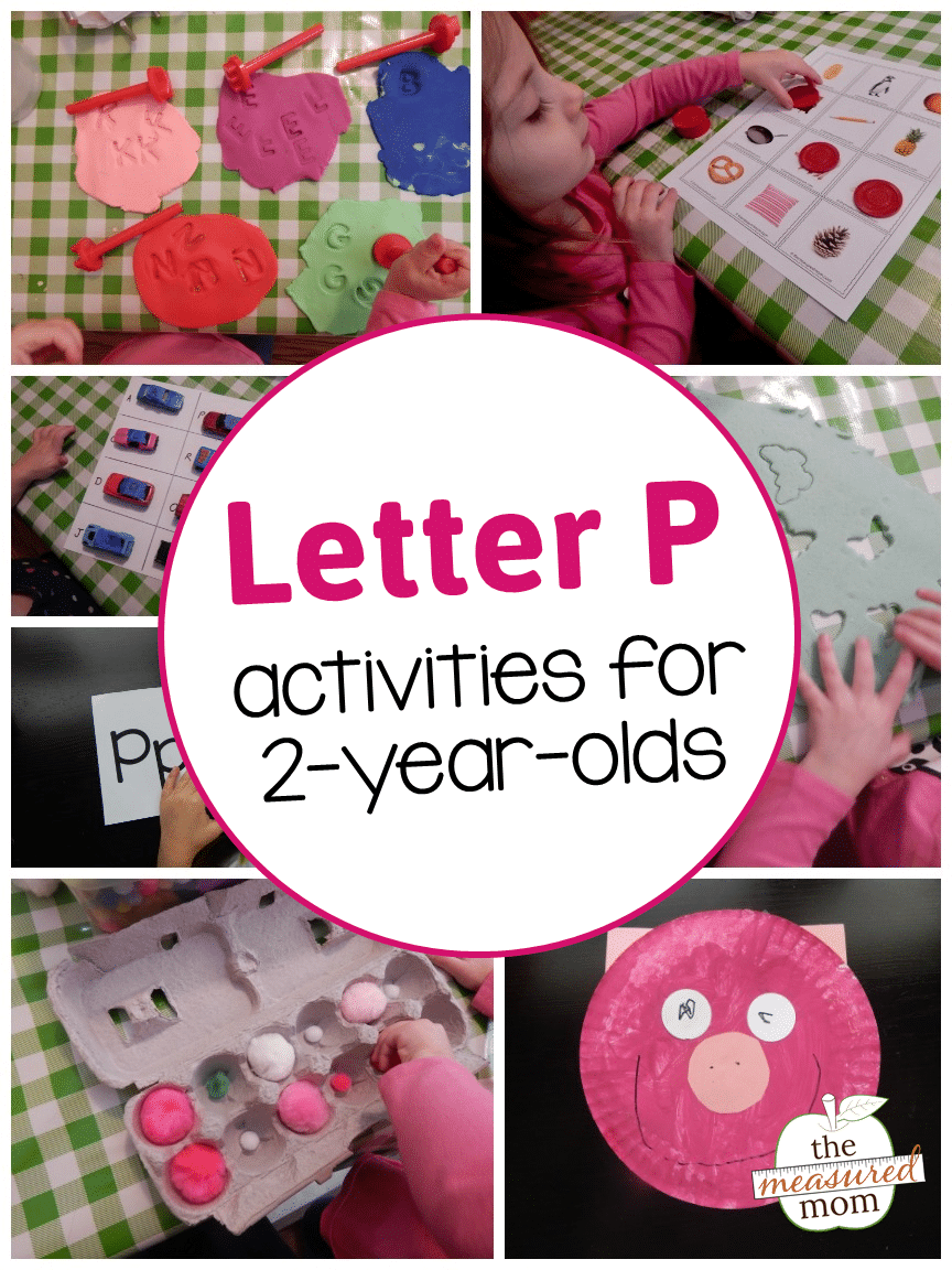 Letter P Activities for toddlers - The Measured Mom
