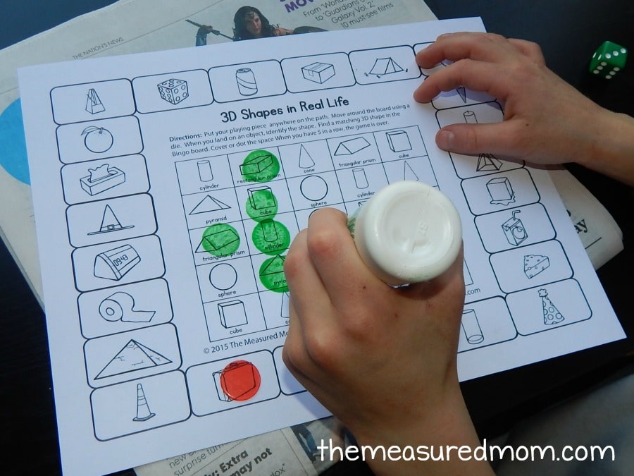 2D and 3D shape games - The Measured Mom