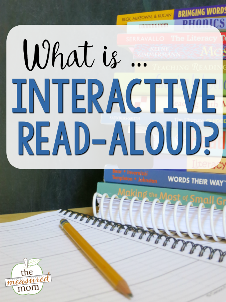 What's an interactive read aloud? (With a printable book list!) - The ...