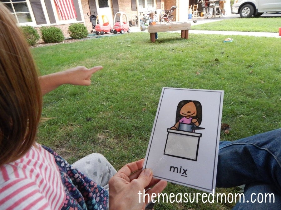 Alphabet action cards - The Measured Mom