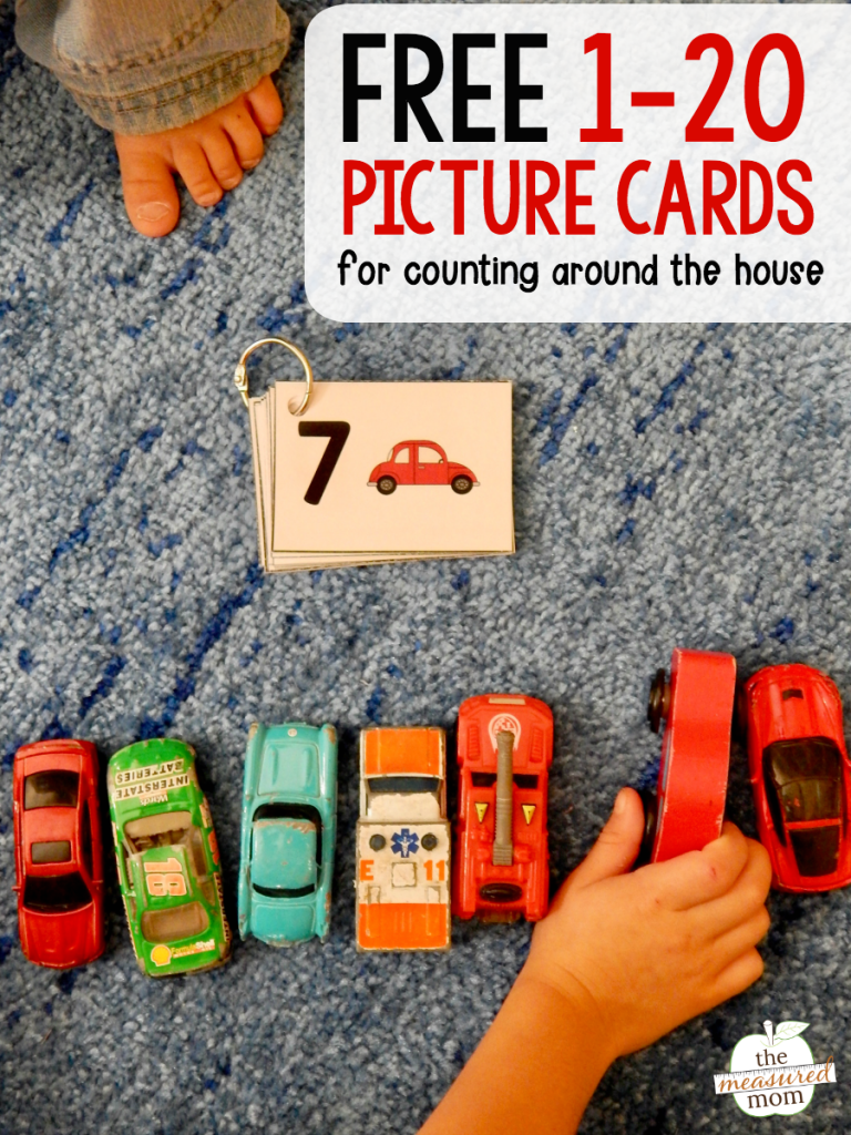 Count around the house activity - The Measured Mom