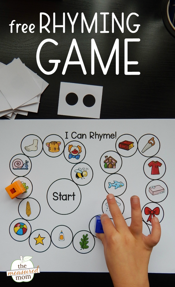 Rhyming Games For Kids