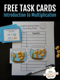 Introduction to multiplication activity - The Measured Mom