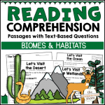 36 Reading Comprehension Passages about Biomes & Habitats - The ...