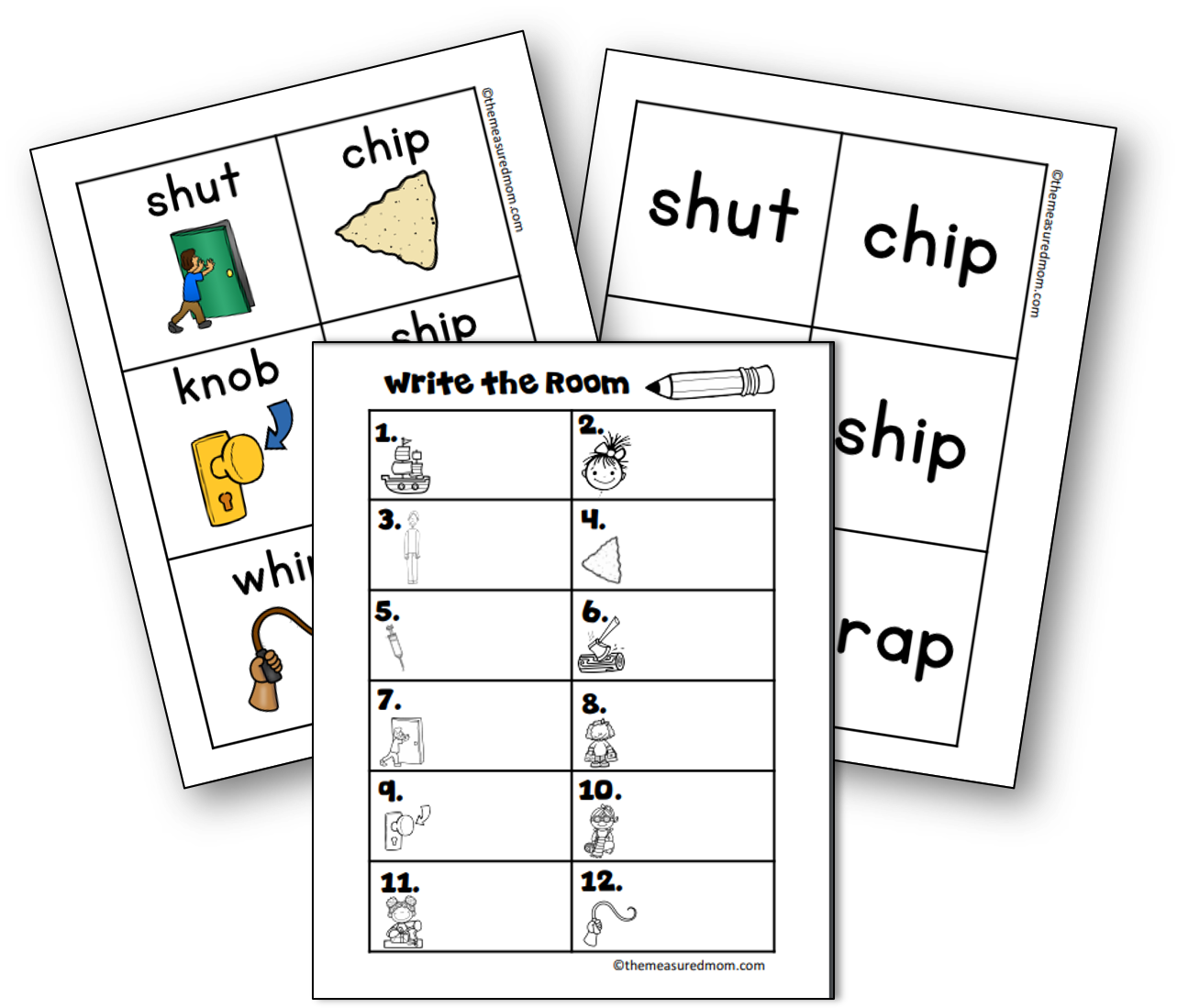 Write the room with digraphs - The Measured Mom