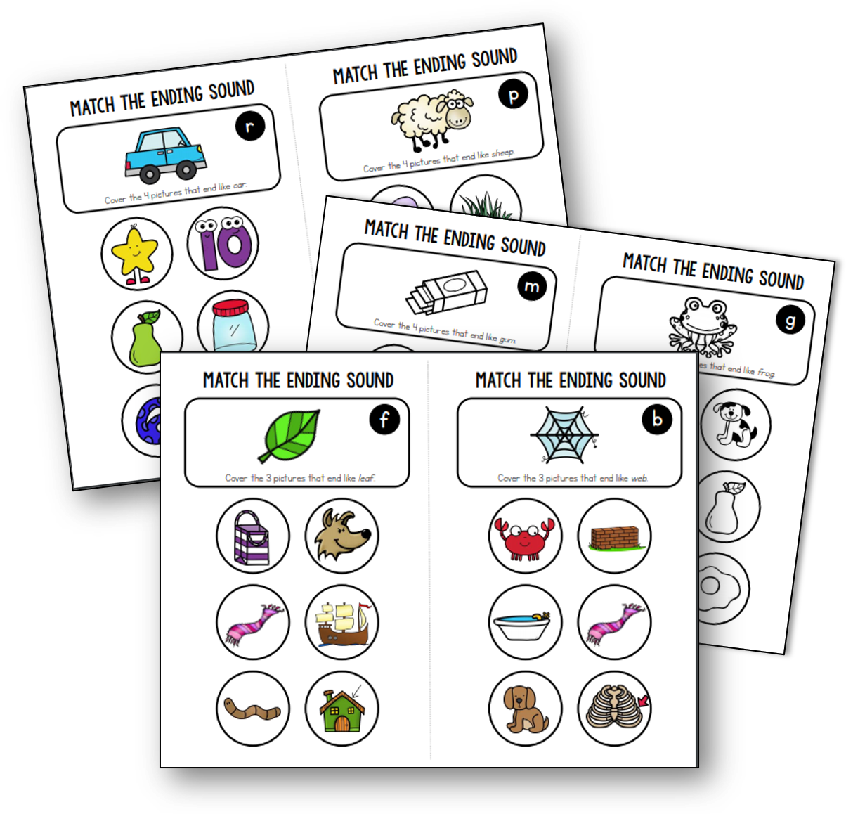 Ending Sounds Activity The Measured Mom Ending Sounds Activity The Measured Mom