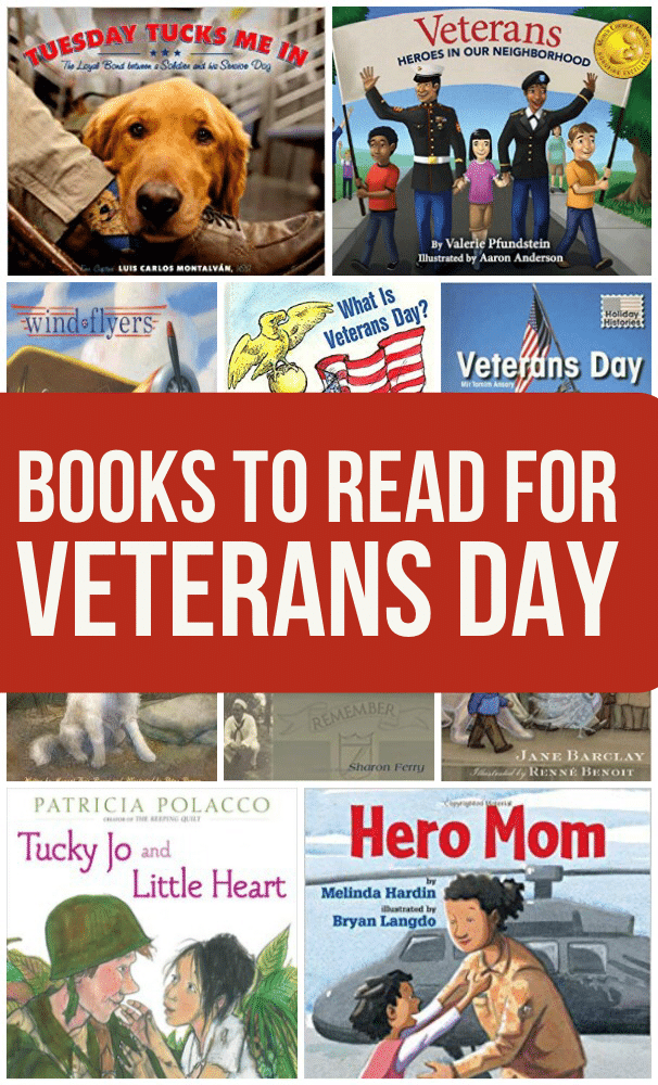 Veterans Day books - The Measured Mom