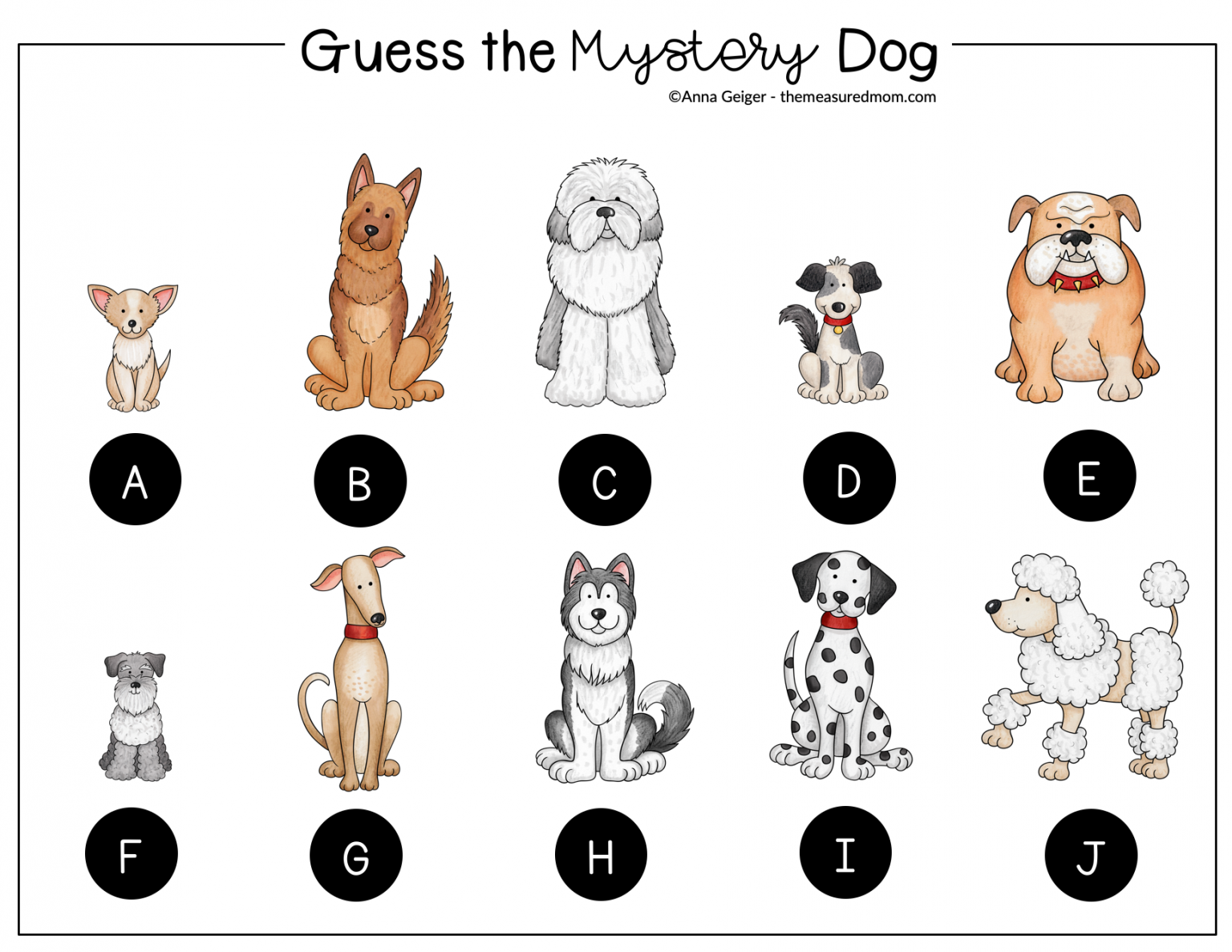 Mystery problem solving activities - The Measured Mom