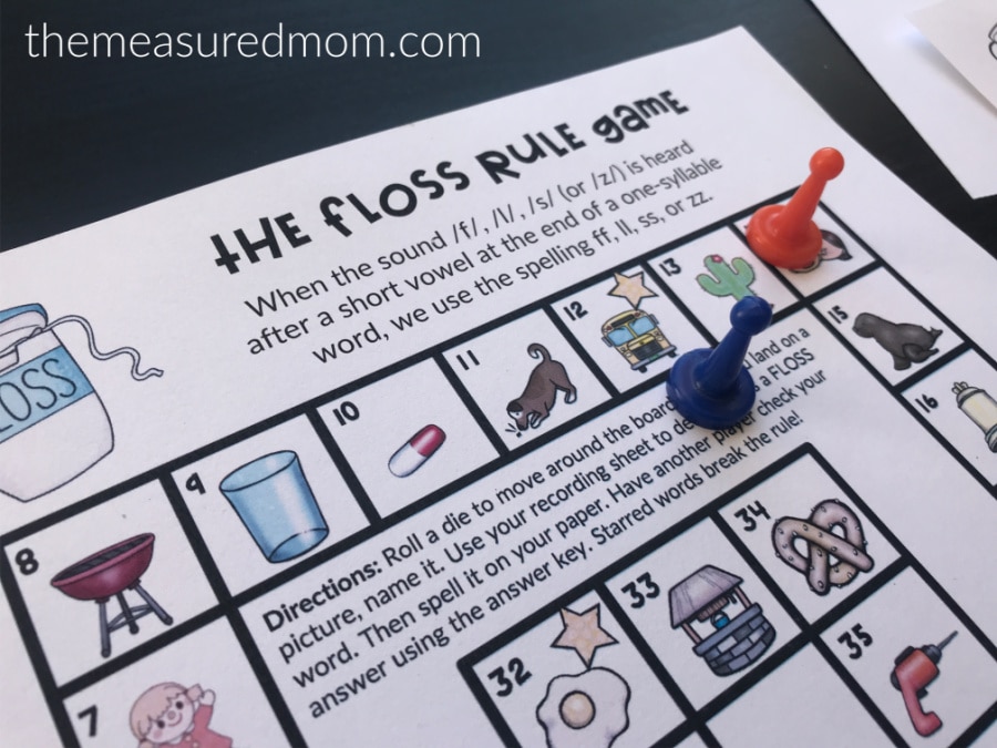 Floss rule activity - The Measured Mom