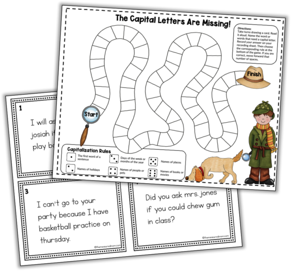 Capitalization rules game - The Measured Mom