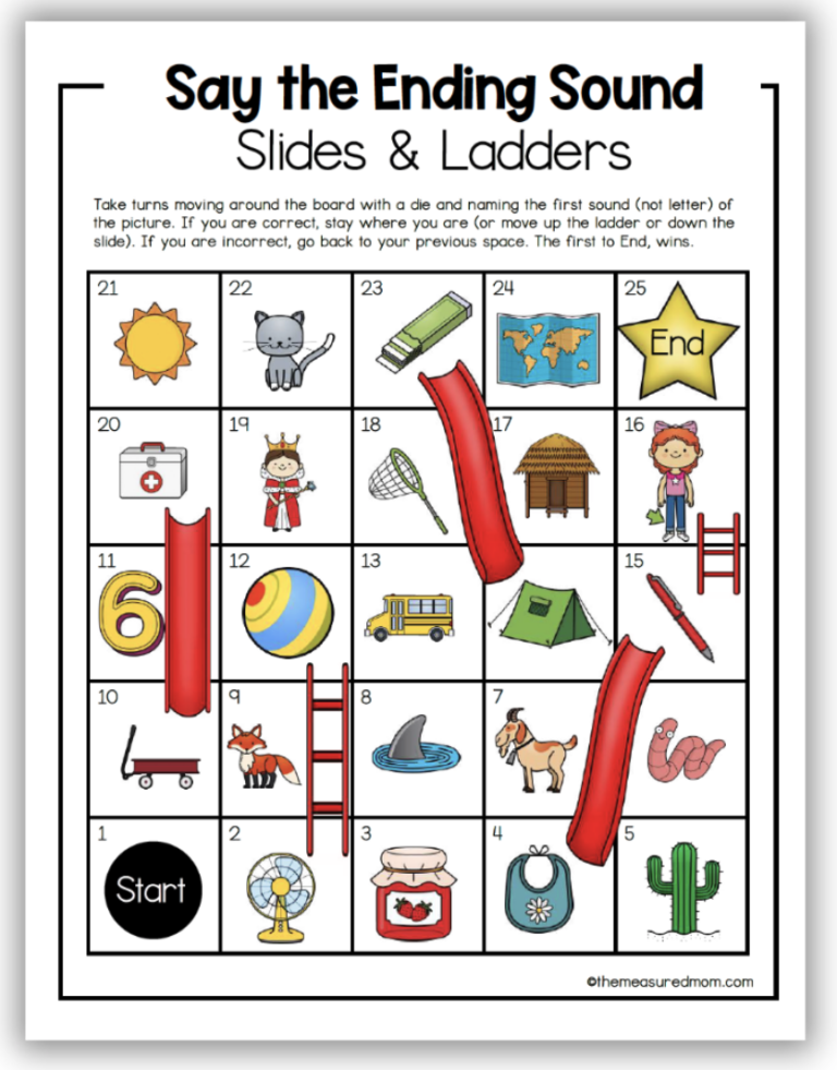 Phonemic Awareness Games & Activities - The Measured Mom