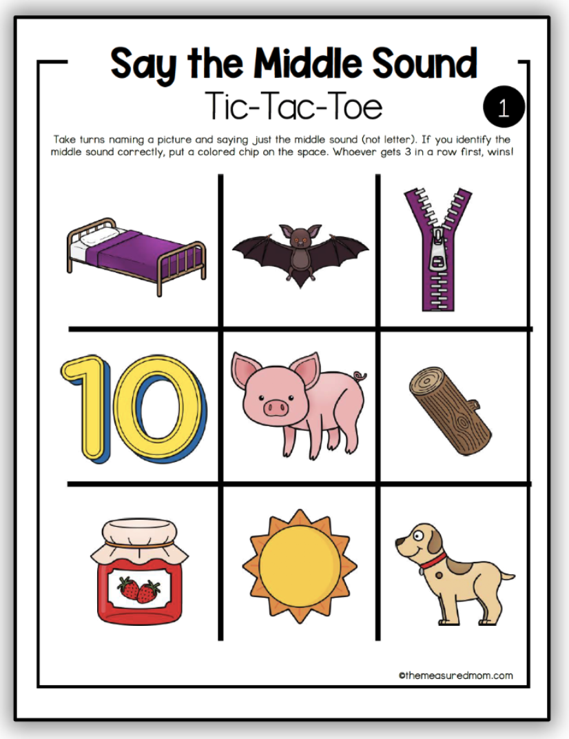 Phonemic Awareness Games & Activities - The Measured Mom