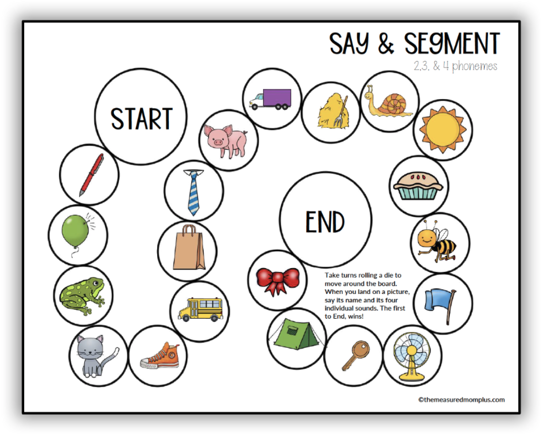 Phonemic Awareness Games & Activities - The Measured Mom