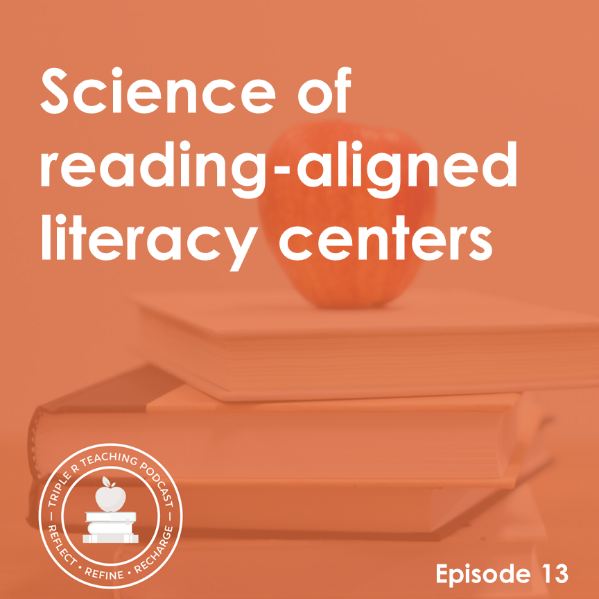 Science of reading-aligned literacy centers - The Measured Mom