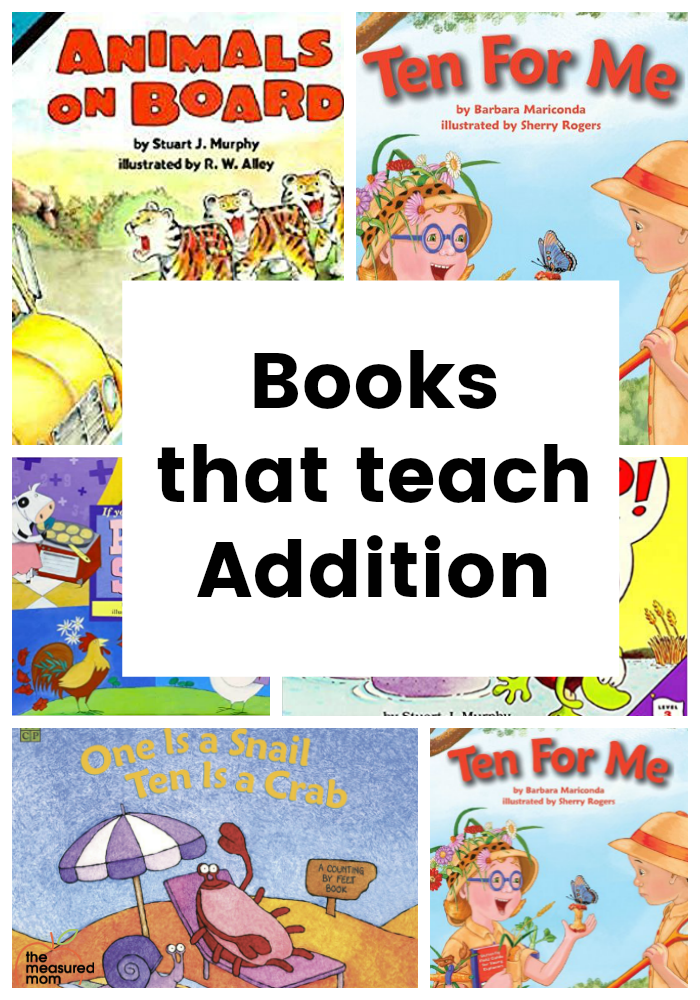 Addition books - The Measured Mom