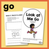 High frequency word lesson & decodable book: "go" - The Measured Mom
