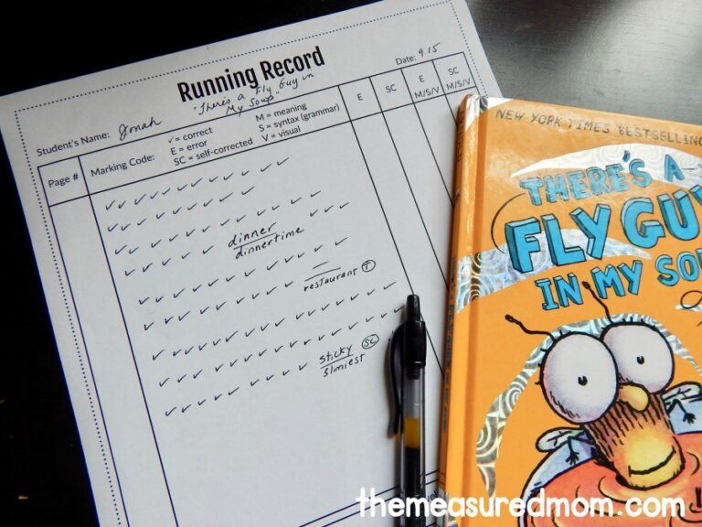 Rethinking running records - The Measured Mom