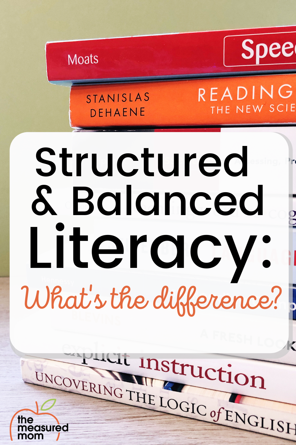 What is the difference between balanced and structured literacy? - The Measured Mom