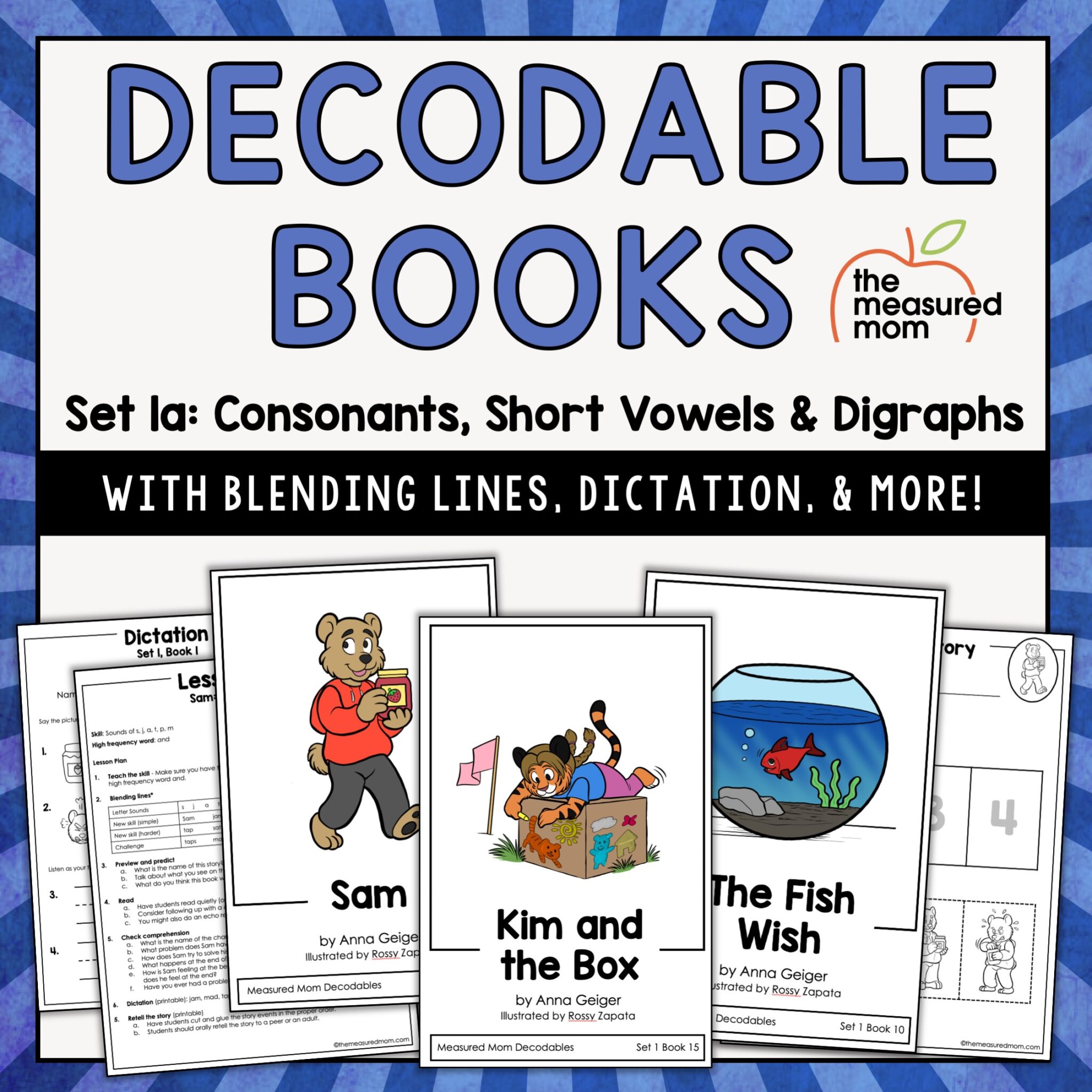 Free decodable books - The Measured Mom