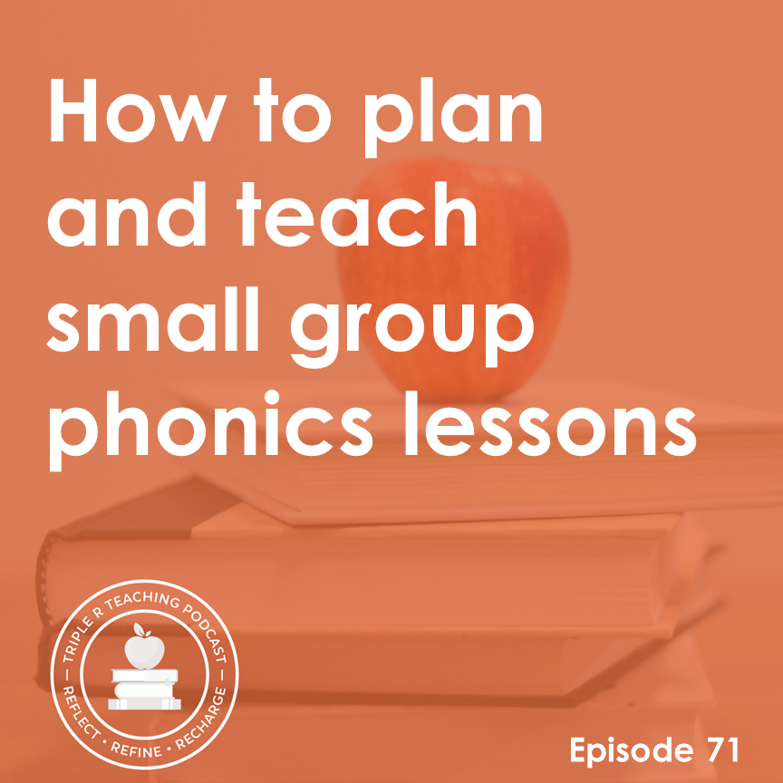 How to plan and teach small group phonics lessons - The Measured Mom
