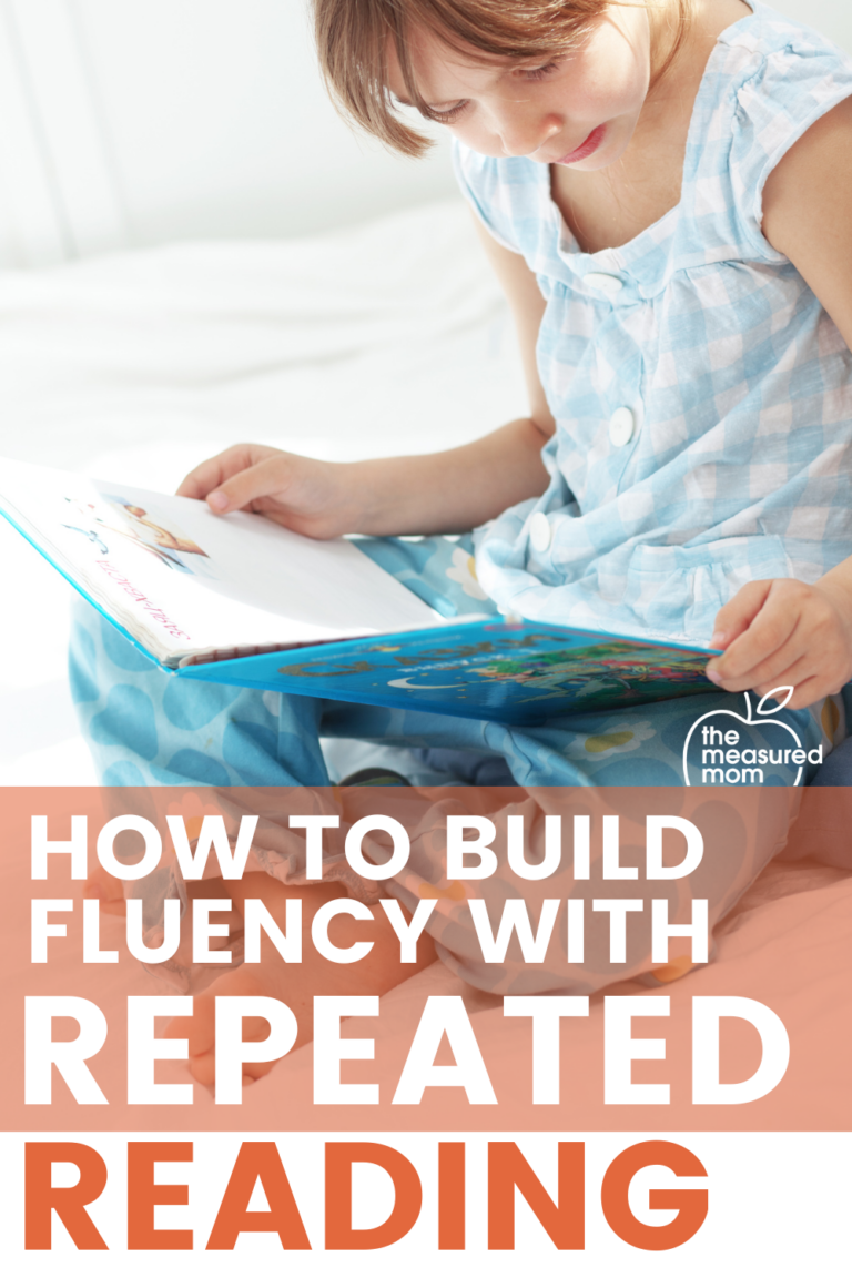 How to use repeated reading to improve fluency - The Measured Mom