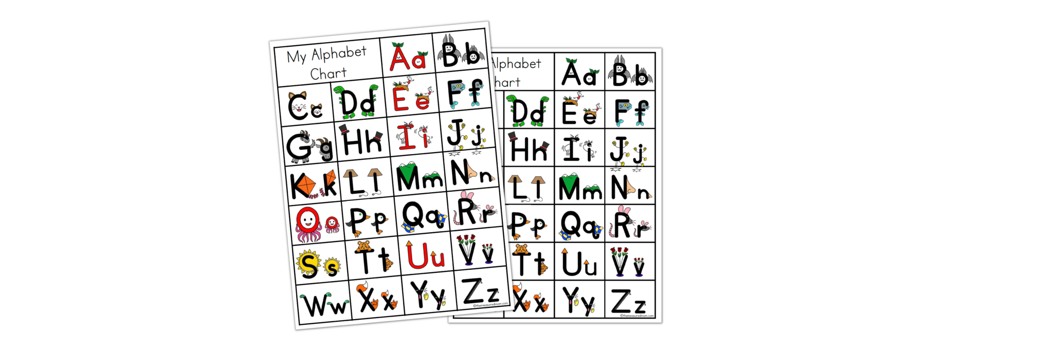 Mnemonic Alphabet Flash Cards & More - The Measured Mom