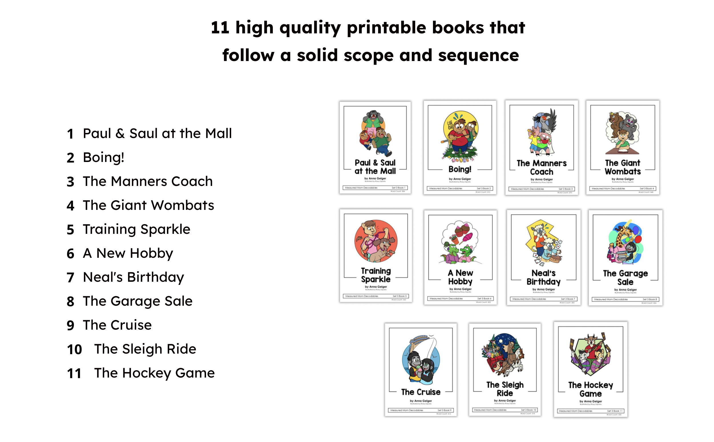 Decodable Books & Lessons for Diphthongs & More - The Measured Mom