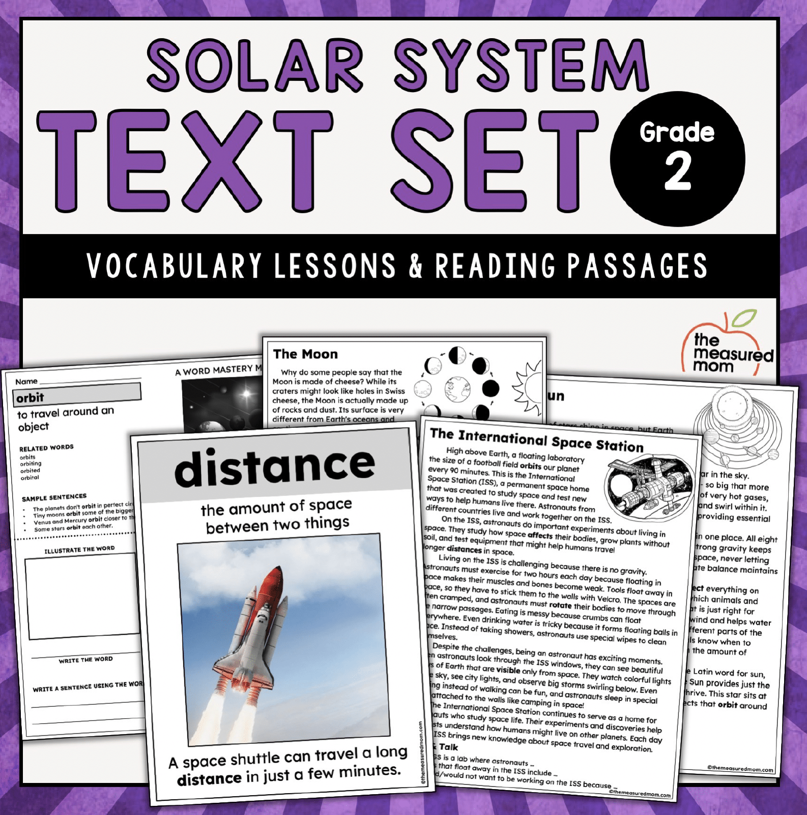Solar System: Text Set for 2nd Grade - The Measured Mom